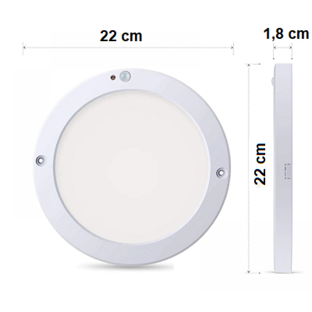 En Uygun Cata Sensörlü Sıva Üstü Led Panel CT-9247 3200K Günışığı Işık