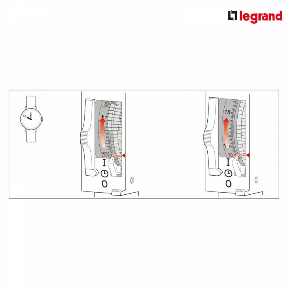 Legrand 412790 Modüler Zaman Saati