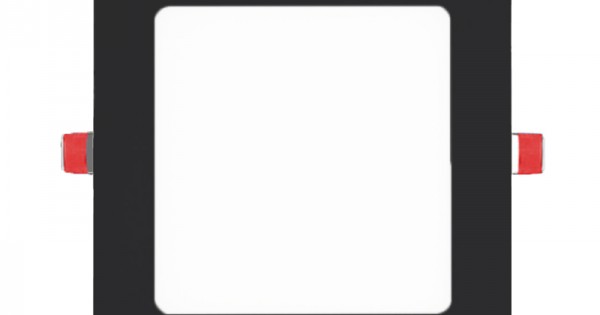 En Uygun Maxled 18W Siyah Kasa Kare Sıva Altı Led Panel 4000K Ilık Beyaz