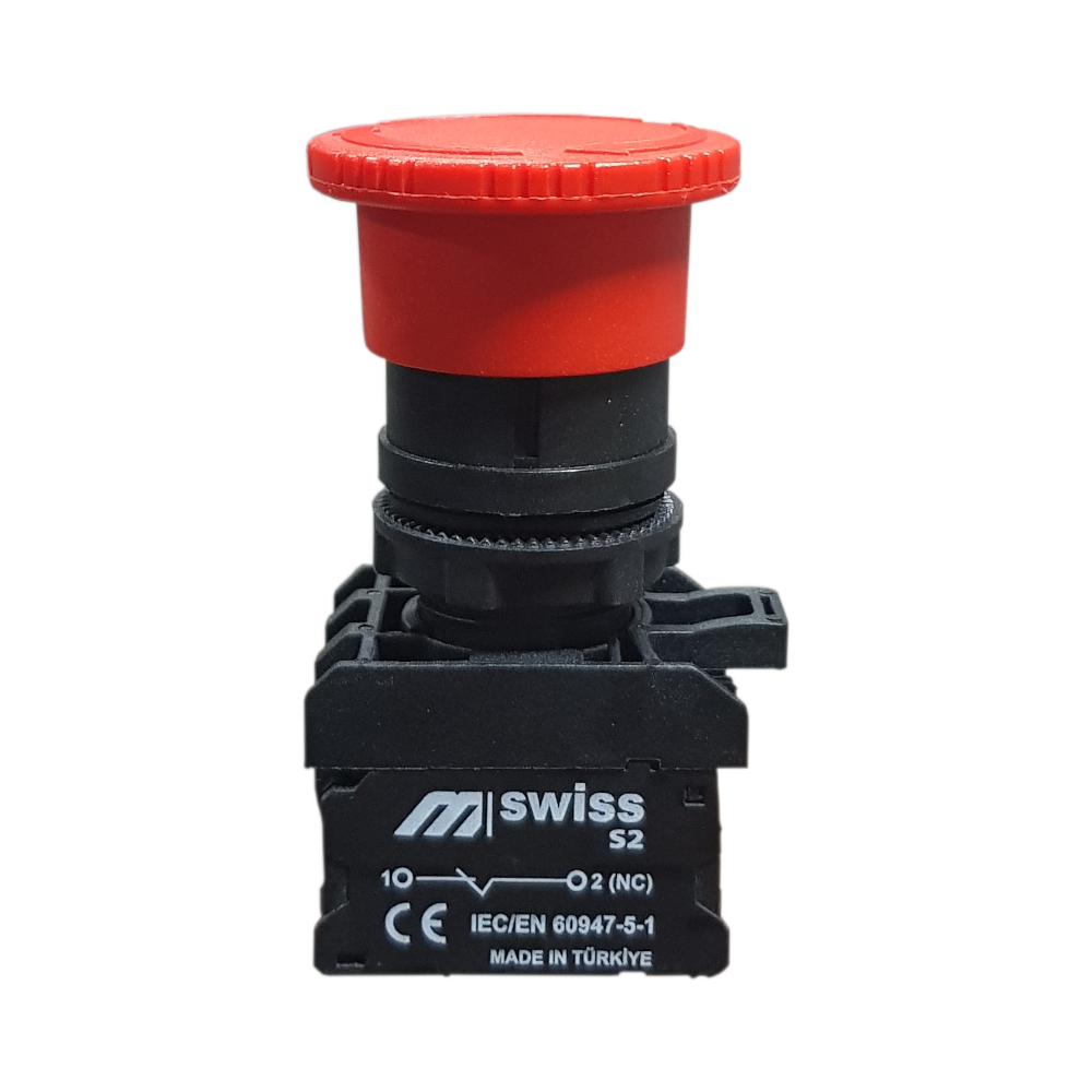 En Uygun Mutlusan Swiss Serisi 40 mm Kafa Plastik Mantar Buton 1NC Acil ...