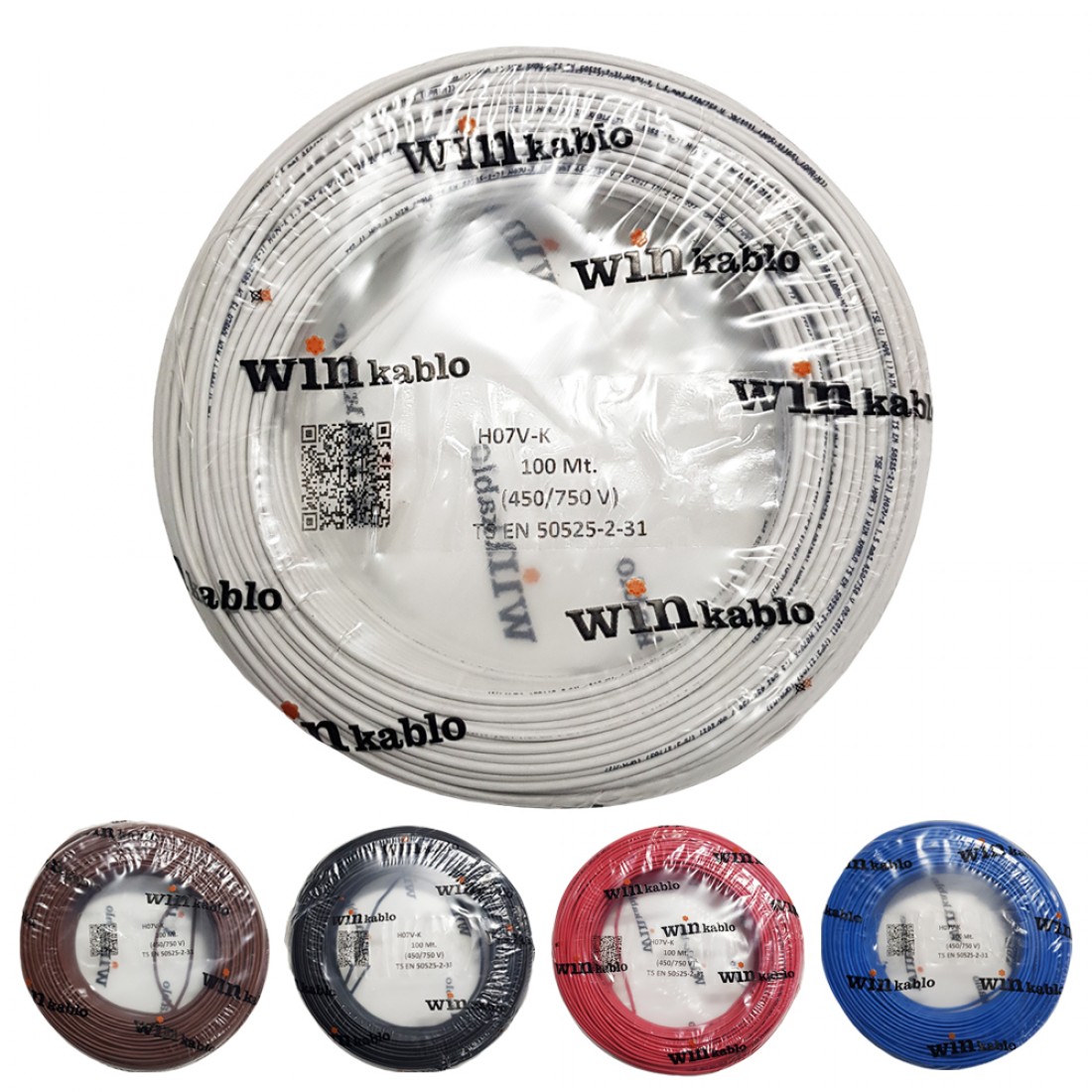 En Uygun Win H05V-K 0,75 mm NYAF Kablo Beyaz